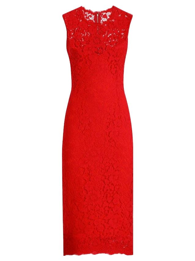 DOLCE & GABBANA Dolce & Gabbana Floral Lace Dress